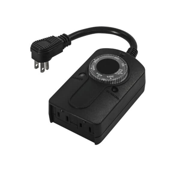 TWO OUTLET MECHANICAL PHOTOCELL TIMER - Creative Displays