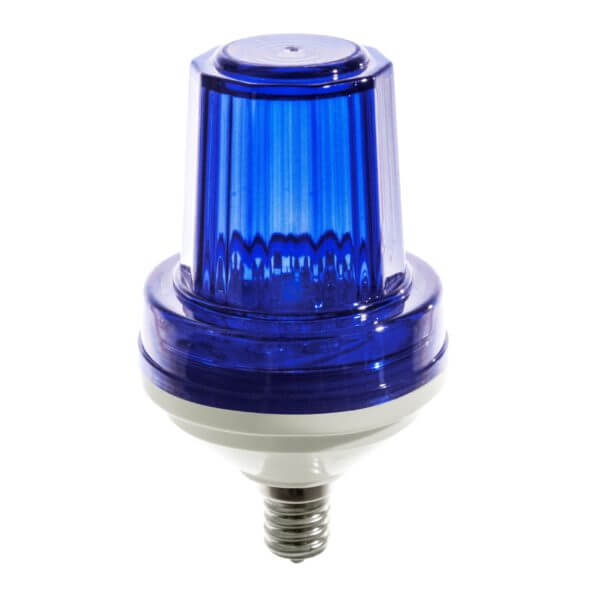 C7 LED Strobe Blue Retro Fit Bulb 10 Pack - Creative Displays