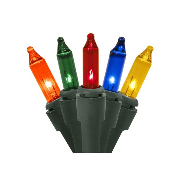 50 LIGHT MULTI COLOR INCANDESCENT CHRISTMAS MINIBRITES®
