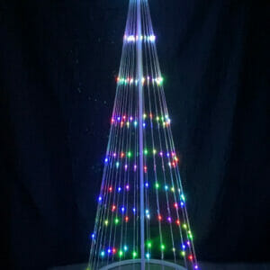 LED Light Show Christmas Trees - Creative Displays