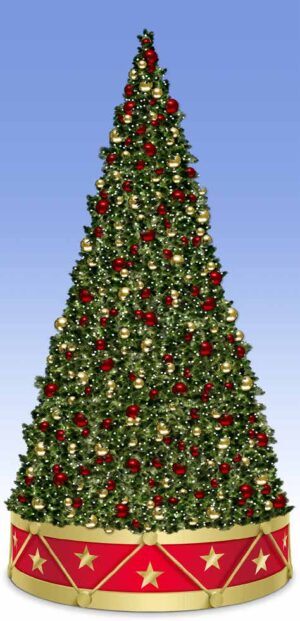 16 FOOT TREE OF LIGHTS