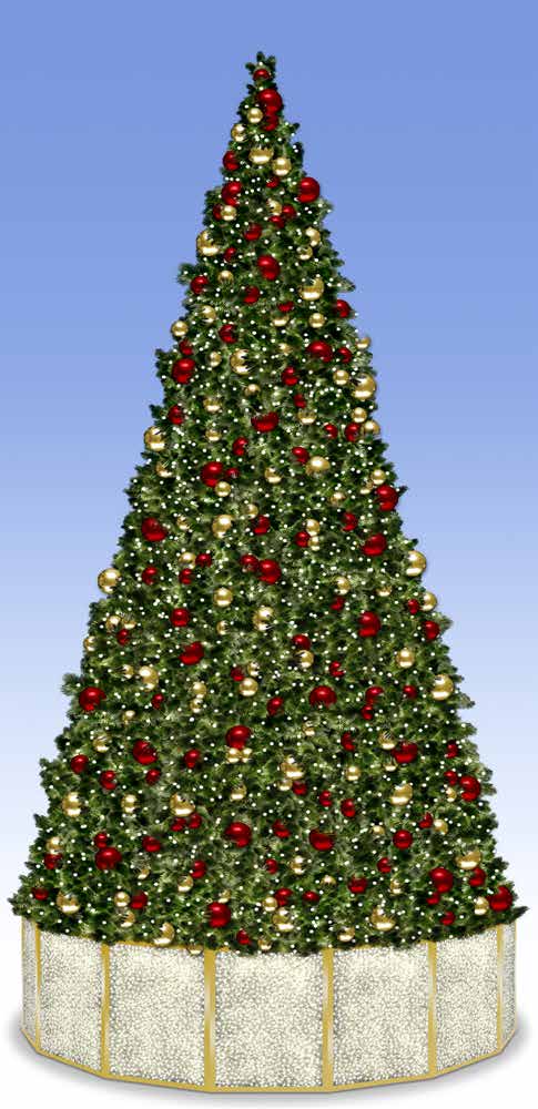 Christmas Panel Trees - Creative Displays