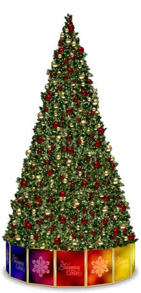 Christmas Panel Trees - Creative Displays