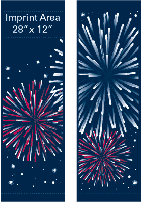 July Fireworks Street Banner Set - Creative Displays